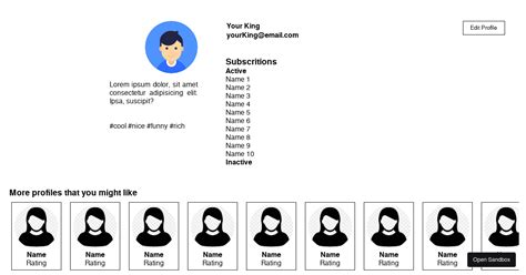 React Es6 Component Examples Codesandbox