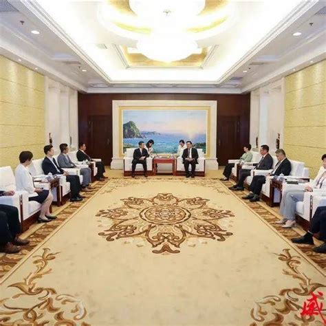 闫剑波会见韩国客人 威海 活动 交流