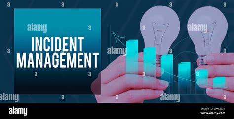 Text Caption Presenting Incident Management Word For Process To Return Service To Normal