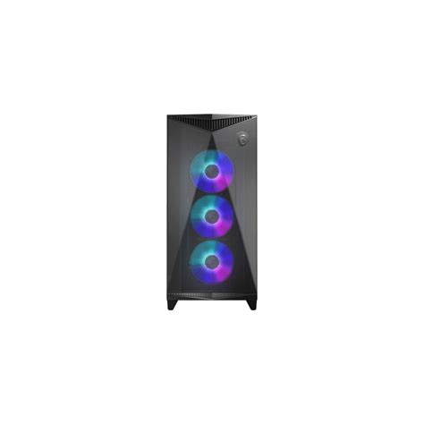 Msi Mpg Gungnır 300r Airflow Temperli Cam A Rgb Fan 4x120mm Pmw Fan Atx Brown Box Gaming