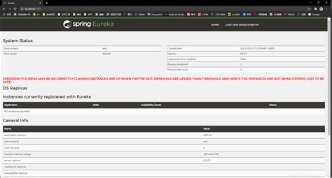 Springcloud整合eureka出现“error Creating Bean With Name