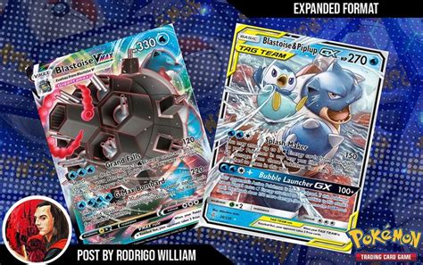 Expanded Deck Tech Blastoise Vmax Blastoise And Piplup Tag Team