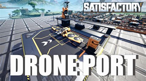 Menyiapkan Bahan Produksi Drone Satisfactory Gameplay Indonesia