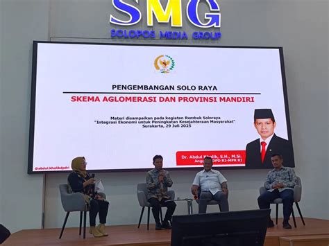 Abdul Kholik Pembangunan Jateng Banyak Tantangan Akselerasi Bisa Jadi