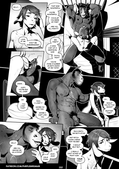 Rule 34 After Sex Anal Anal Sex Anthro Backsack Balls Black And White Bodily Fluids Body Hair