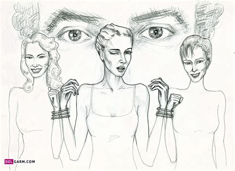 40 نقاشی عاشقانه، جذاب و رومانتیک دختر پسر