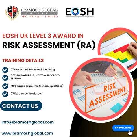 Eosh Uk Award In Level 3 Risk Assesment Bramoshglobalhseeu