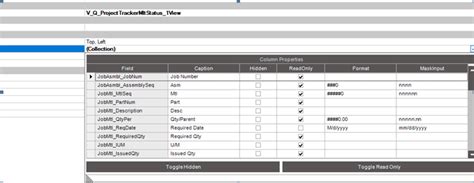 Make A Table Field Updateable In A Customization Of A Dashboard