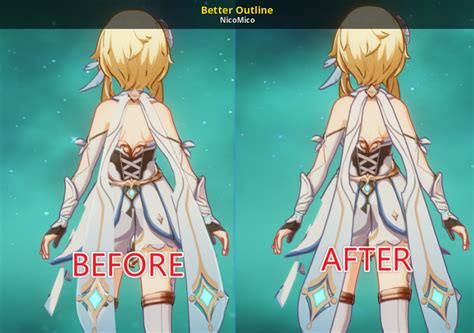 Better Outline Modding Tool For Genshin Impact Gi Modding Tools