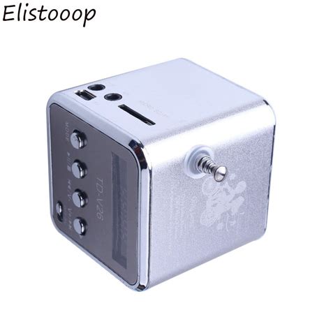 Мини радио цифровые портативные колонки Fm с Am Fm радиоприемником поддержка Sd Tf карты для