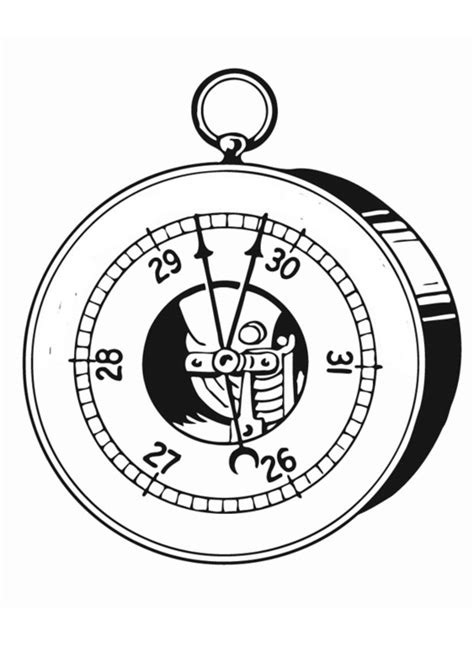 Coloring Page Barometer Free Printables Img 13297