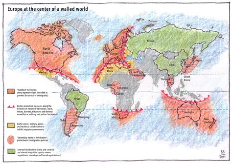 Immigration World Map