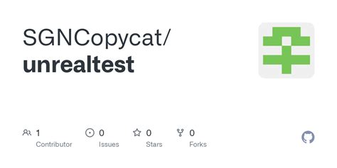 GitHub SGNCopycat Unrealtest