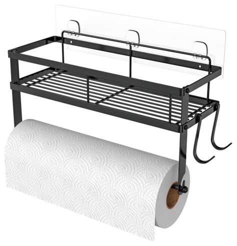 Bathroom Shelf Paper Towel Holder