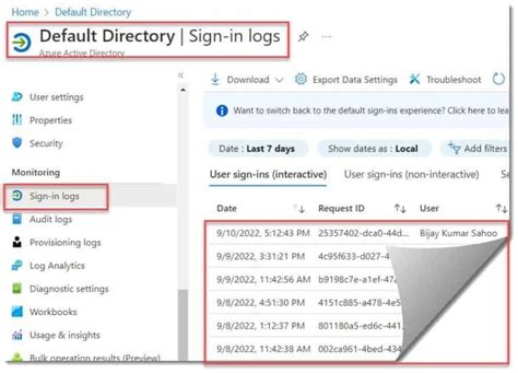 get azureadauditsigninlogs find sign in logs last 30 days powershell