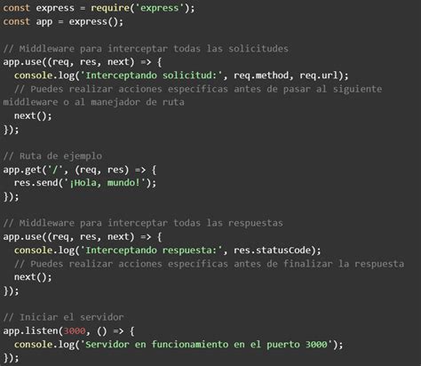 how to use interceptors in node js rootstack