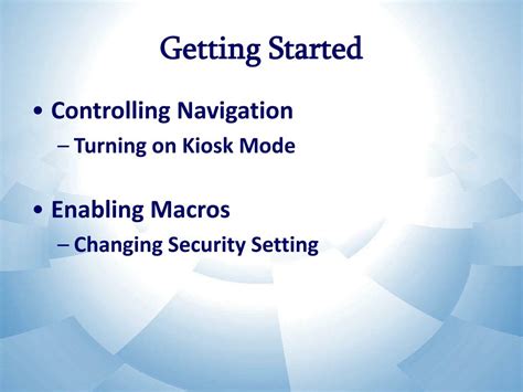 Ppt Welcome To Transforming Powerpoint Creating An Interactive Environment Using Vba