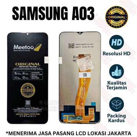 Lcd Samsung A03 Original Oem Quality Lcd Touchscreen Fullset Lazada Indonesia