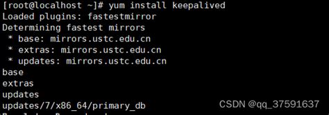 Keepalived配置虚拟ip（vrrp）实现双机热备以及自动切换主备 Csdn博客