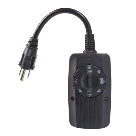 Woods 83 Amp 24 Hour Outdoor Plug In Wireless Remote Timer With