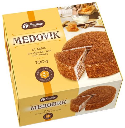Торт медовий “Медовик” оптом від виробника Т Престиж