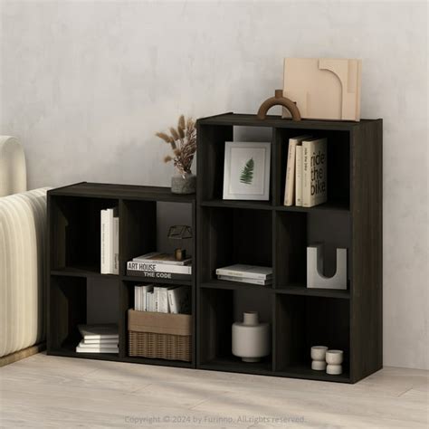 Furinno Pelli Cubic Storage Cabinet Bookcase Bookshelf 6 Cube