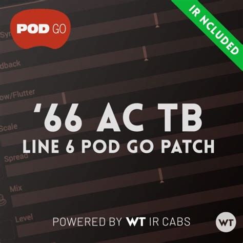 Line 6 POD Go Patches Worship Tutorials