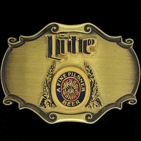 Miller Lite Beer Logo Fine Pilsner Coors Milwaukee 1981 Etsy Lite