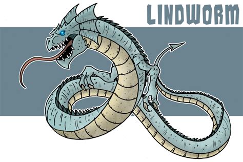 Lindworm By Mcslackerton On Deviantart Art Mythology Symbols