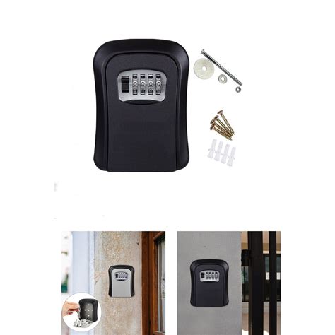 Устойчива на атмосферни влияния кутия за ключове с 4 цифрен щифт за сигурност на закрито или на
