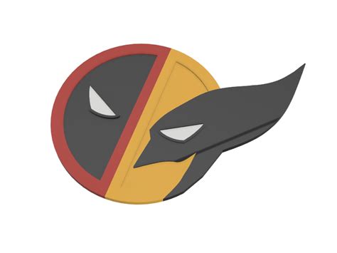 🦸 Deadpool 3 Logo・ 3d File For 3d Printing・cults