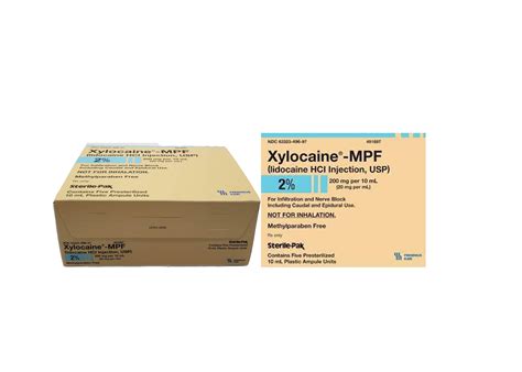 Fresenius Usa Xylocaine® Mpf Lidocaine Hcl Preservative Free 2 20