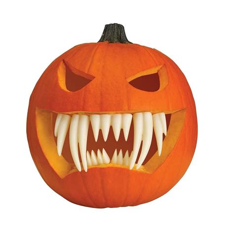 Vampire Teeth Pumpkin Halloween White Vampire Teeth