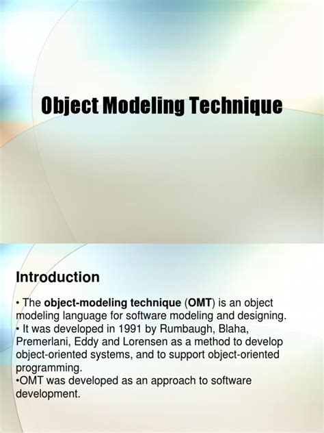omt pdf inheritance object oriented programming class computer