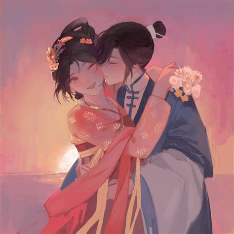 Apricot268 Qixiong Ruqun Xiao Guan Headdress Absurdres Chinese Commentary Commentary