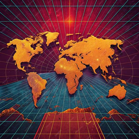 A Cartoon Of A Man Working On A Computer With A Computer On The Table Premium Ai Generated Image