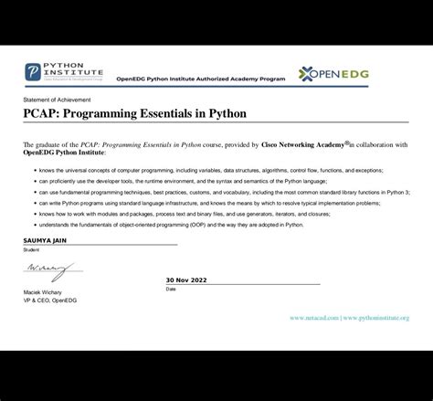 Saumya Jain On Linkedin Cisco Python