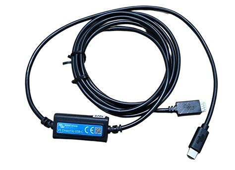 Victron Vedirect To Usb C Interface Cable Usb C Version 18m