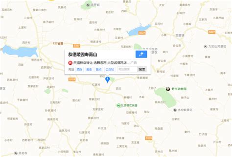 陵园地图 济南公墓管理服务中心