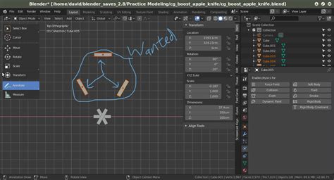 Objects Move Items Equally From Each Othercentreangles Blender