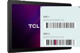 How To See The IMEI Code In TCL Tab Neo
