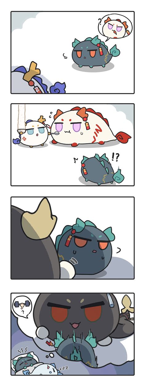 Nian Dusk Shu Chong Yue And Ling Arknights Drawn By Mabing Danbooru