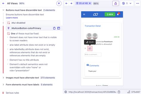 Inspecting Accessibility Violation Details Cypress Documentation Cypress Documentation