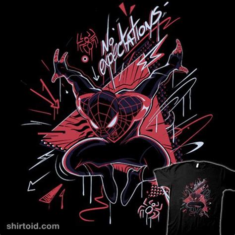 No Expectations Spiderman Spider Verse Art