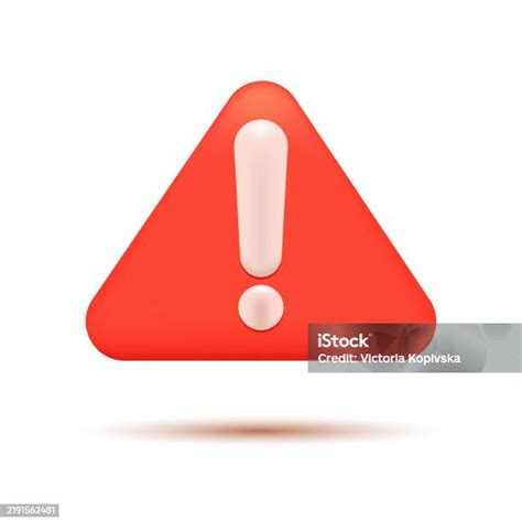 느낌표가 있는 경고 표시 경고 주의 또는 긴급 알림 아이콘 카툰 미니멀 스타일 유행 3d 벡터 현실적인 그림 0명에 대한 스톡 벡터 아트 및 기타 이미지 Istock