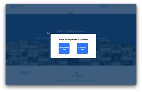Log In The Administrator Interface