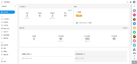 组织管理后台模块介绍 数管家平台