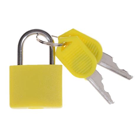 Mini Small Strong Steel Padlock Travel Tiny Suitca Vicedeal