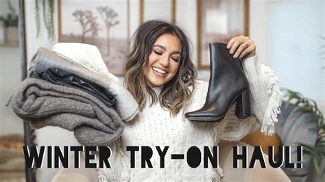 Winter Try On Haul 2020 Youtube