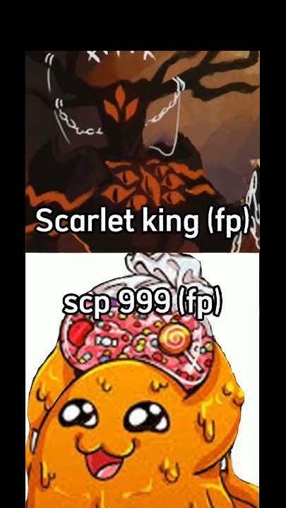 Scarlet King Vs Scp 999 Youtube